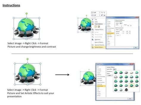 Stock Photo Online Global Networking PowerPoint Slide