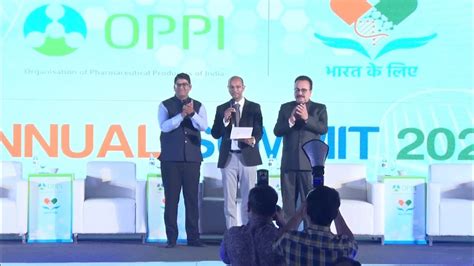 Mr Dilip Shanghvi Oppi Lifetime Achievement Award 2023 Youtube