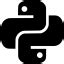 Black Python Icons Free Black Python Icons Python Icon