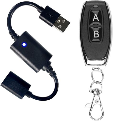 Zabll Dc 5v Usb Wireless Remote Control Switch Driver Power On Off For Led Light Strip Reading