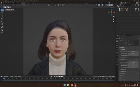 Diana Model Turbosquid 2072070