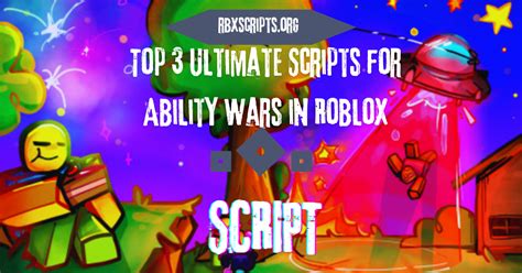 Top 3 Ultimate Scripts For Ability Wars In Roblox Rbx Scripts
