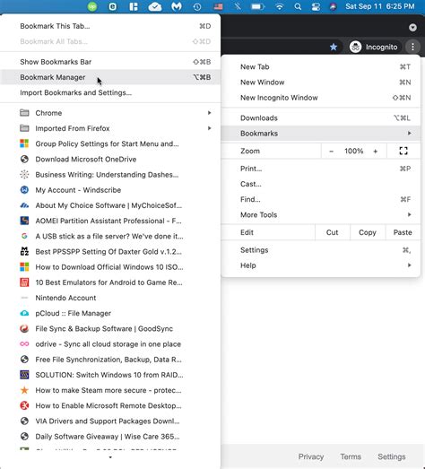 How To Export Bookmarks From Chrome