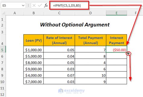 How To Use Ipmt Function In Excel 8 Examples Exceldemy