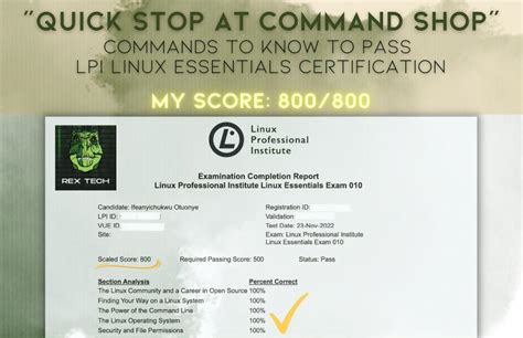 Sundar Kandasamy On Linkedin Commands You Need To Know To Pass The Lpi