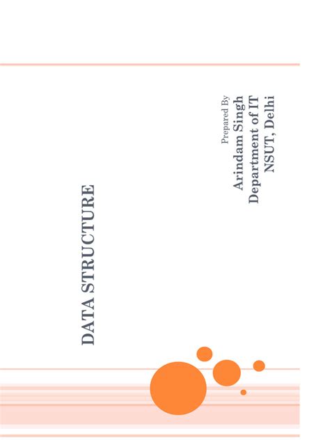 Dsa Datastructures Pdf