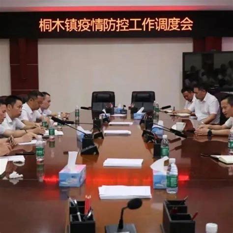 桐木镇召开国庆节前疫情防控工作会应急部署会议室