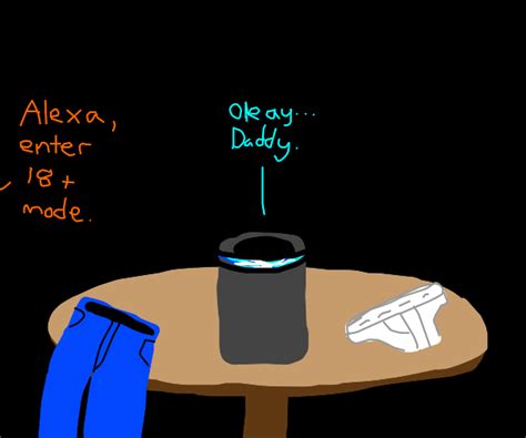 Naked Amazon Alexa Drawception