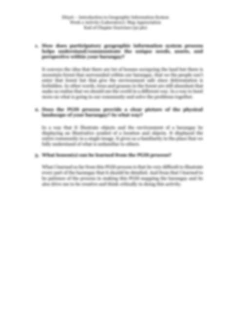 Solution Es316 Introduction To Geographic Information System Activity Laboratory Map