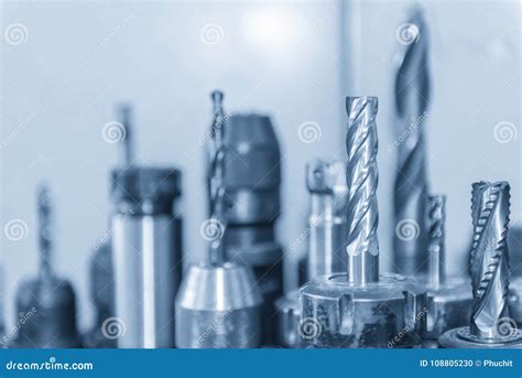 The Cutting Tool For The CNC Machining Stock Photo Image Of Chuck Manufacturing 108805230