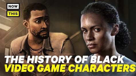The History Of Black Video Game Characters Nowthis Nerd Youtube