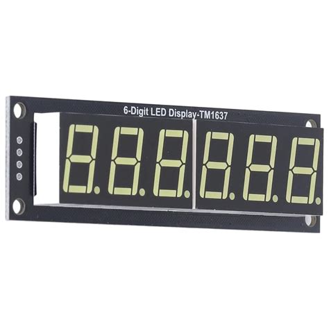 6 Digit Display Tube 7 Segment Display Module 056in Led Display Digital Tube £498 Picclick Uk