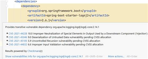Detecting Vulnerable Dependencies In Intellij Idea Vojtech Ruzickas Programming Blog