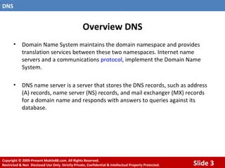 Domain Name Server PPT