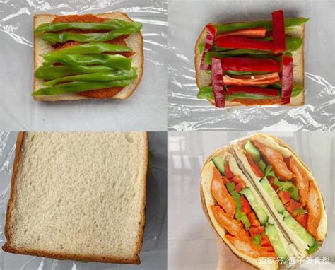 一周不重樣的網紅三明治食譜營養健康豐盛美味減肥妹子福音 每日頭條