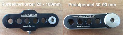 Kurbelverkürzer Und Pedalpendel Im Test Fahrrad And Gesundheit