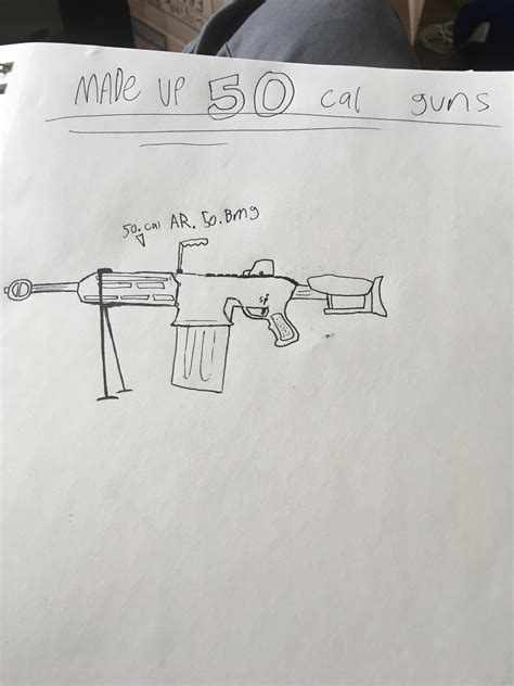 50 Bmg Assault Rifle Acr Based Rdrawyourweapons