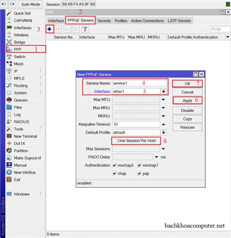 Cấu Hình Tính Năng Pppoe Server Mikrotik Bách Khoa Computer
