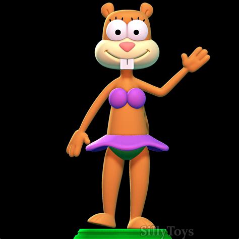 Spongebob Squarepants And Sandy Cheeks
