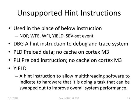 Module 2 Arm Cortex M3 Instruction Set And Programming Pptx