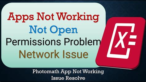 How To Fix Photomath App Not Working Not Open Space Issue Network