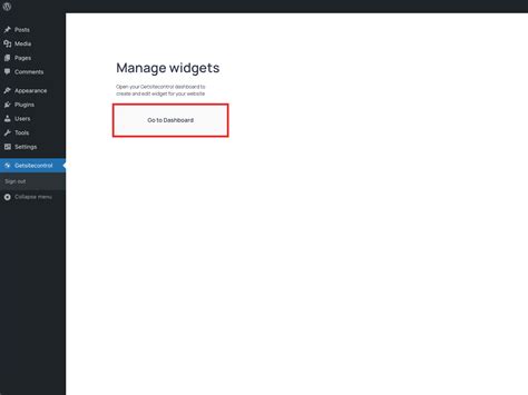 How To Install Widgets On Wordpress Getsitecontrol