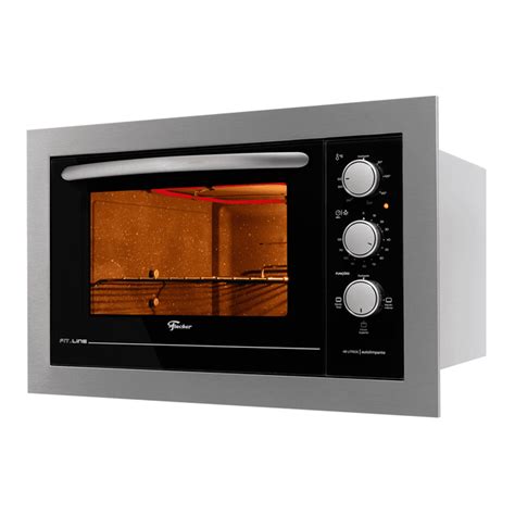Forno Elétrico Fischer Turbo Fast Bancada 80l 220v Panan