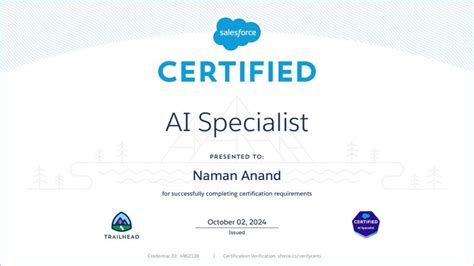 Salesforcecertified Ai Techinnovation Machinelearning Salesforce