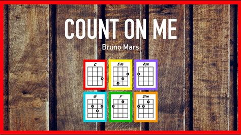 🤗 Count On Me Bruno Mars Ukulele Cover Play Along Youtube
