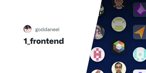 Goddaneels List 1frontend · Github