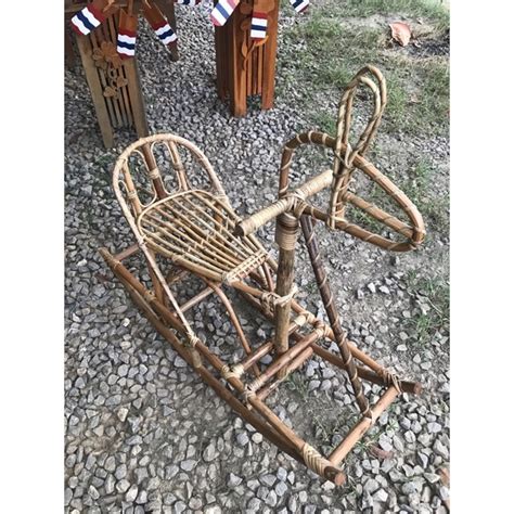 ม้าโยกหวายแท้100 ราคาถูกๆ Nobpha9 Thaipick