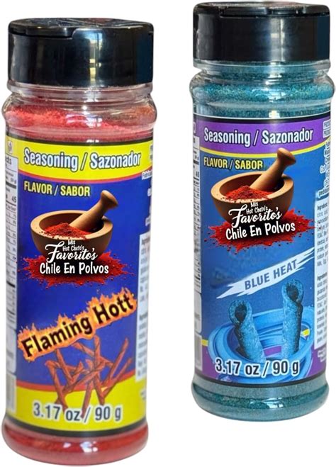 Blue Taki Flaming Hott Flavored Chili Powder Pack Of 2 2 Pack Blue Taki Flavored