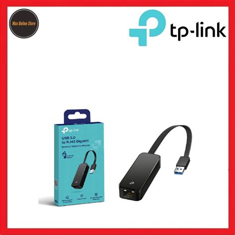 Tp Link Ue Usb To Rj Gigabit Ethernet Network Adapter With Plug Play Design And N