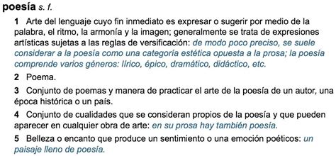 Poesia Concepto Thetanmapa