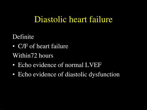Ppt Anesthetic Considerations For Diastolic Dysfunction Powerpoint