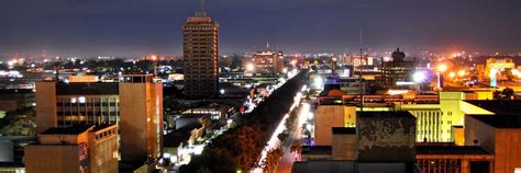 Zambia Lusaka Night Lusaka City At Night Lighton Phiri Flickr