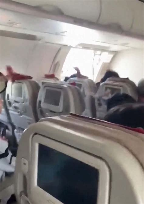 South Korean Asiana Airlines Passenger Opens Emergency Exit Door Mid Flight