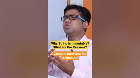 Why String Is Immutable What Are The Reasons Interviewtips Stringhandling Campusinterview