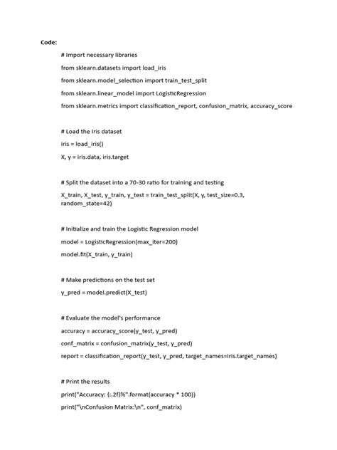 Experiment 6 Code Pdf Teaching Methods And Materials Computers