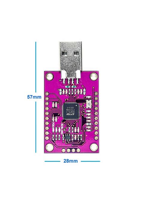 Ftdı Ft232hq Usb Çevirici Modül Uart Rs232 Rs485 Jtag Flash Card Fiyatları Ve Özellikleri
