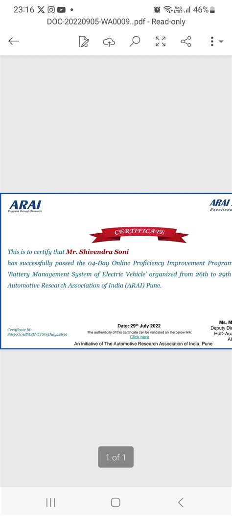 Shivendra Soni On Linkedin Arai