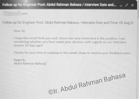 ir ts abdul rahman bahasa mba pmp® ceng acpe on linkedin interview email strategy irarb