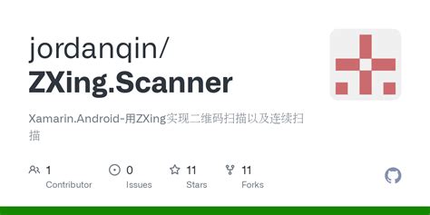 Github Jordanqinzxingscanner Xamarinandroid 用zxing实现二维码扫描以及连续扫描