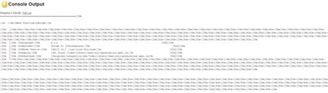 escape chars printed raw in partial console output since 0 7 0 · issue