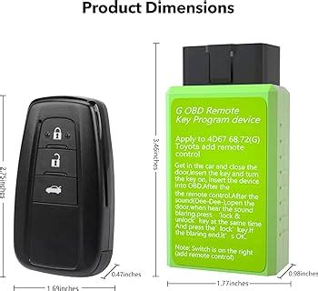 Car Key Fob DIY OBD Programmer Tool FOR Toyota OFF