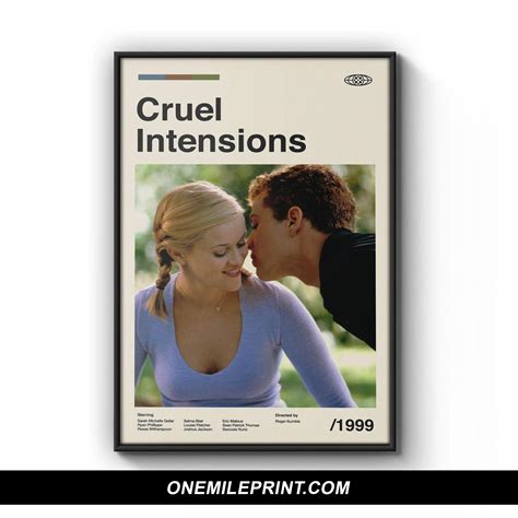 Midcentury Cruel Intentions Movie Poster