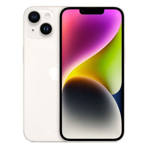 Купить смартфон Apple iPhone 14 128GB, Starlight (SIM+eSIM) в Краснодаре