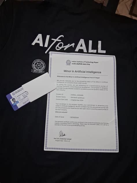 Iitropar Minorinai Artificialintelligence Learningjourney Aiforall Abhishek Upadhyay