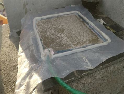 Sonicator Setup Fig 3 Vacuum Bagging Process Download Scientific