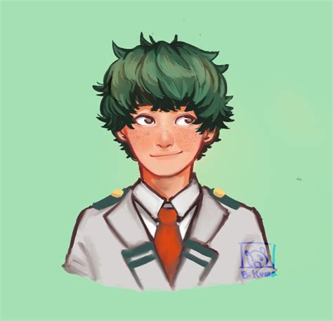 Izuku Midorya By Bluelessakiaiza On Deviantart